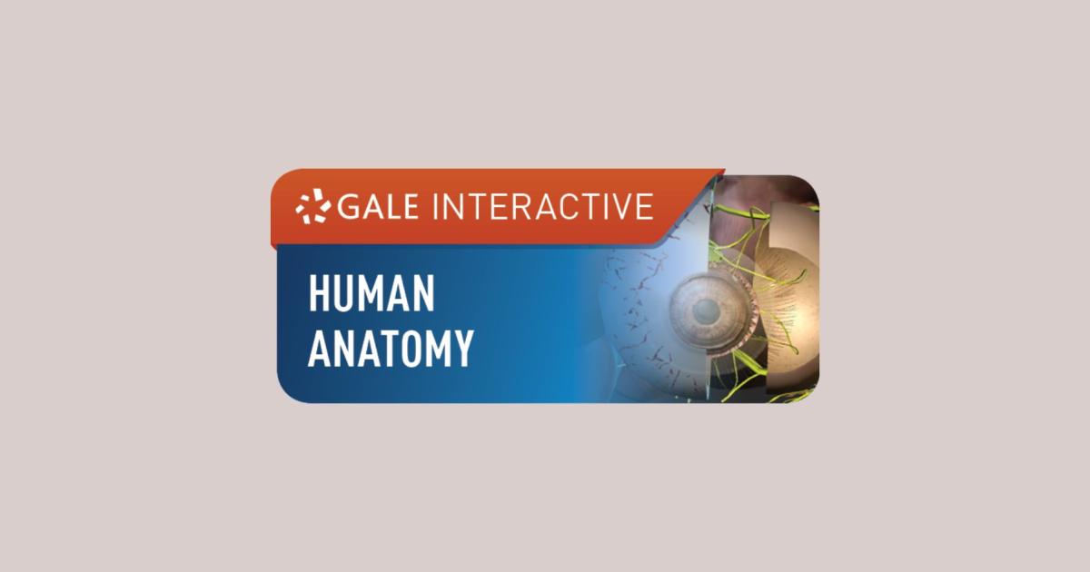 Gale Interactive: Human Anatomy | Bibliotekerne